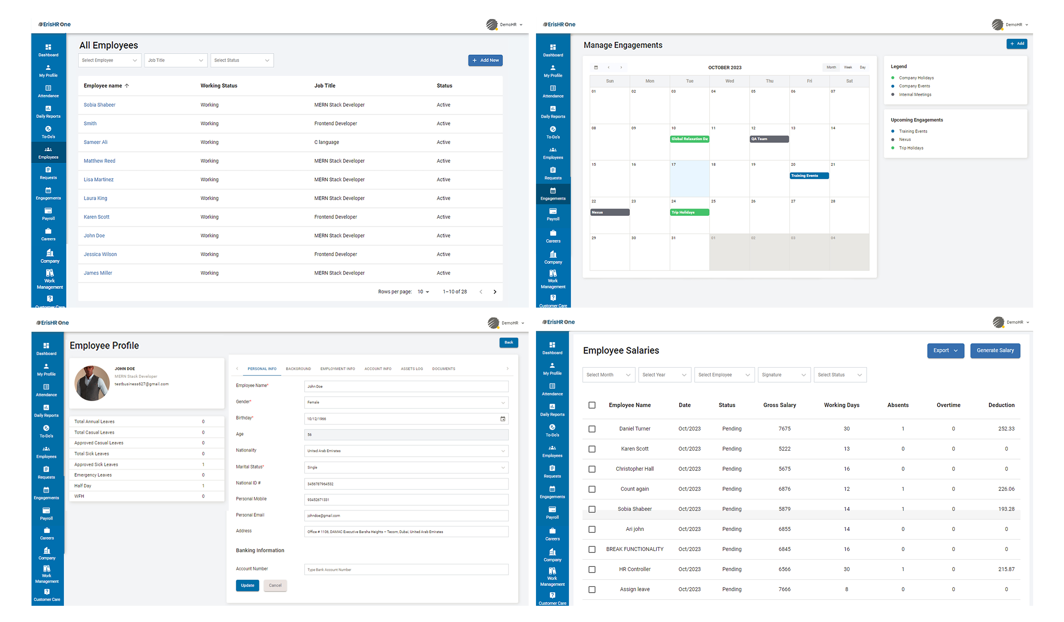 ErisHR One | HR and Payroll Software in Dubai UAE